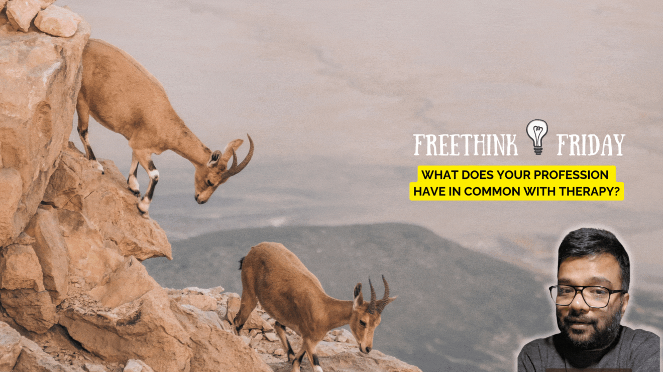 Freethink Friday: Edition 1 | What do you have in common with therapists?